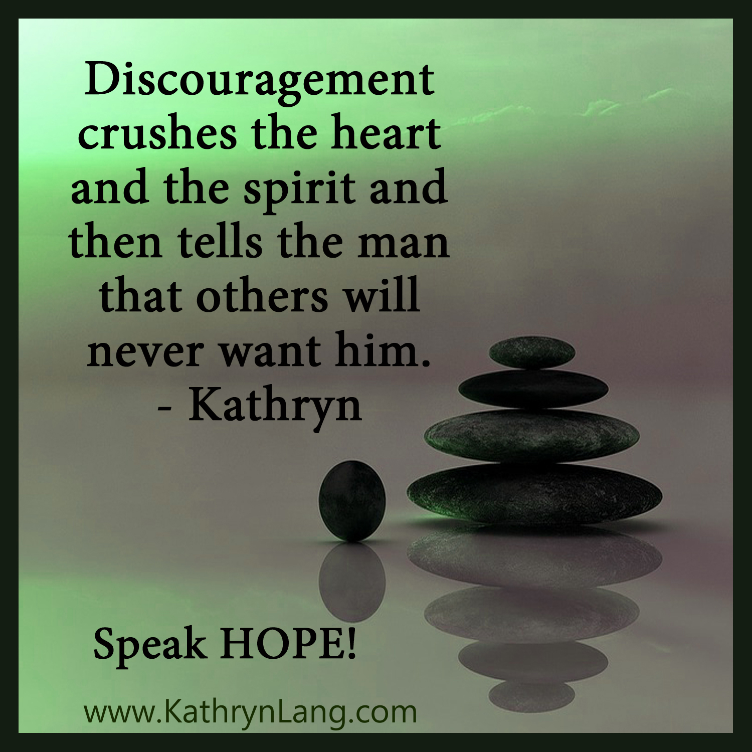 Quote of the Day – Speak the Power of HOPE