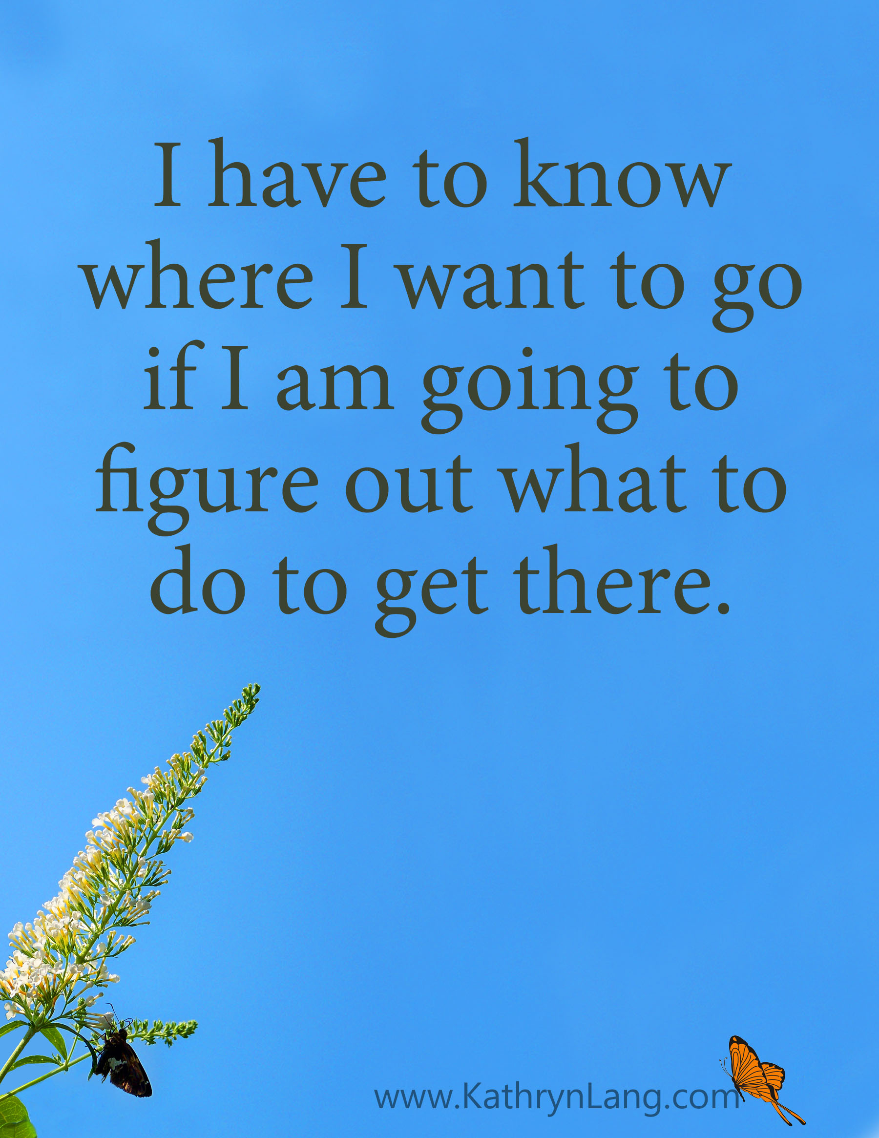 Quote of the Day - Know Where to Get There